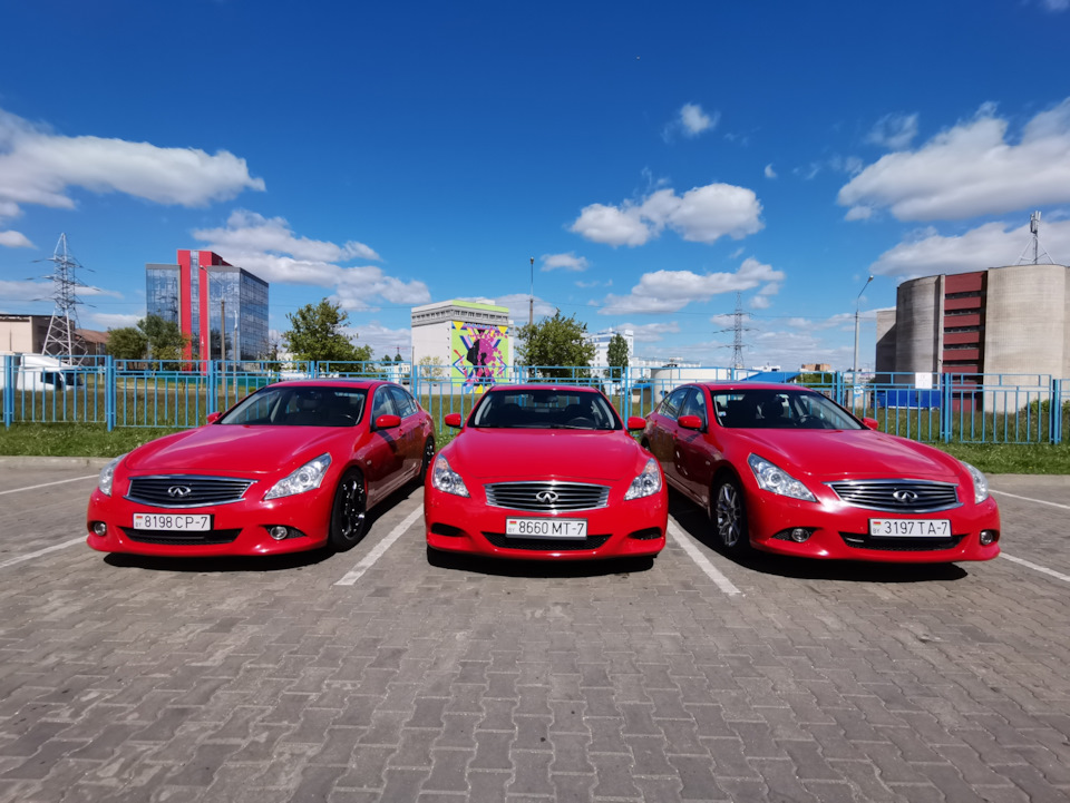 Red Power — Infiniti G37 Coupe, 3,7 л, 2009 года | встреча | DRIVE2