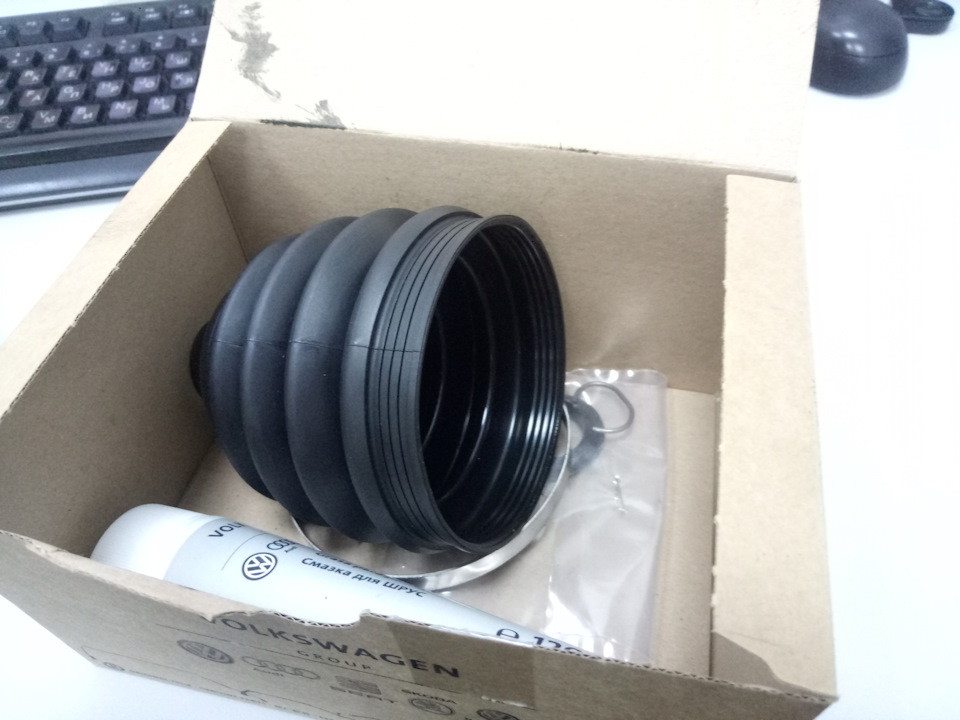 1K0498203 Пыльник ШPУCа с монтажными VAG | Запчасти на DRIVE2