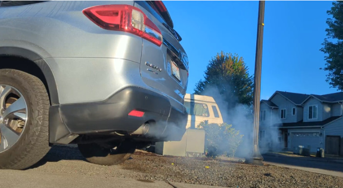 Синий дым из выхлопной — Subaru Ascent, 2,4 л, 2019 года | визит на ...