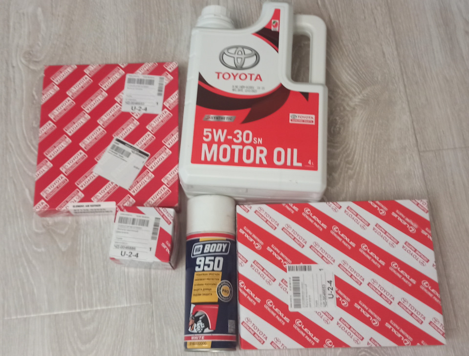 ТО180 — Toyota Auris (1G), 1,6 л, 2007 года | плановое ТО | DRIVE2