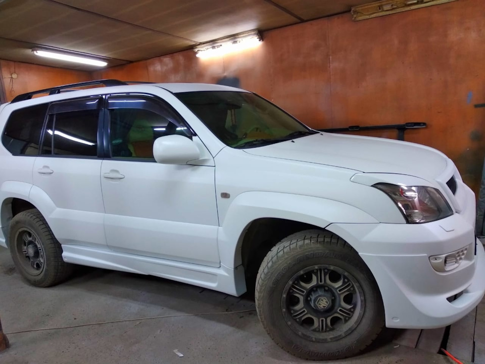Установка тюнинга Jaos + покраска в Raptor — Toyota Land Cruiser Prado ...