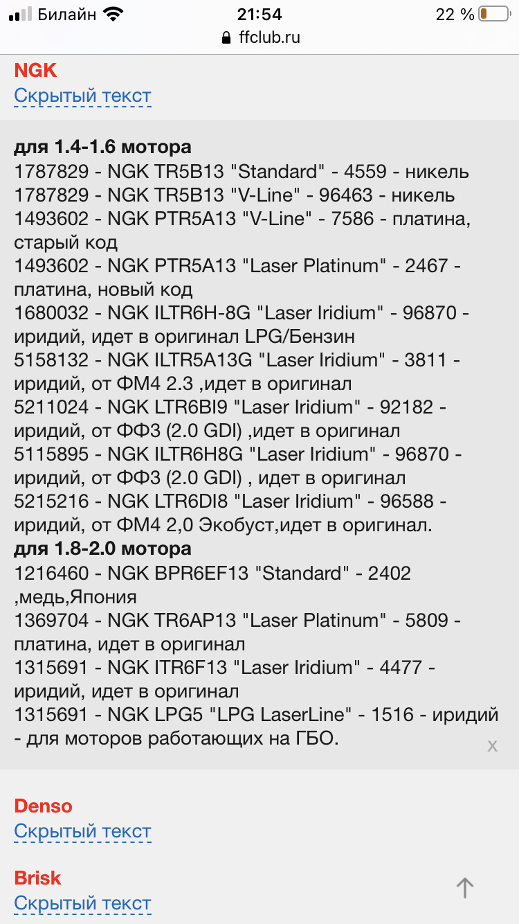 PTR5A13 Свеча зажигания 2467 NGK | Запчасти на DRIVE2