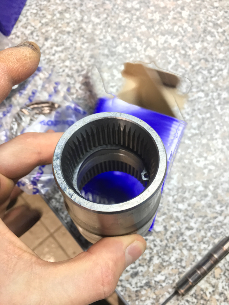 А началось с замены заднего сальника коленвала. — Volvo XC90 (1G), 2,5 ...