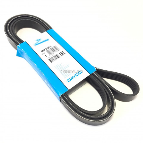 6PK2565 Ремень приводной DAYCO | Запчасти на DRIVE2