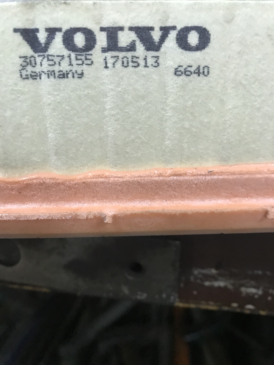 30757155 Воздушный фильтр Volvo | Запчасти на DRIVE2