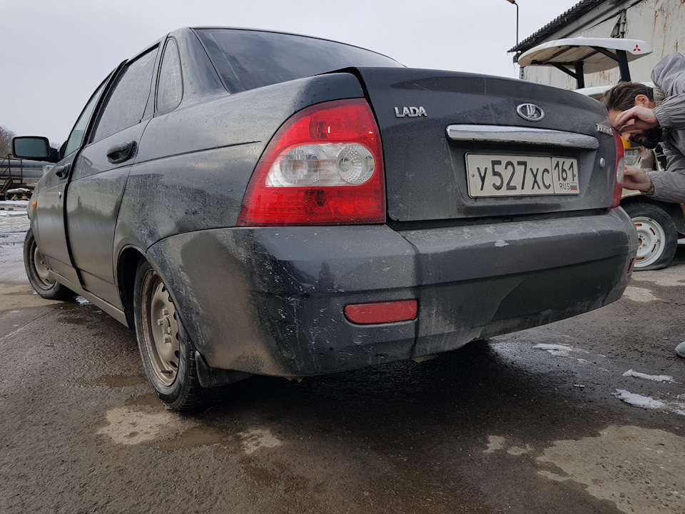 Сделали багажник — Lada Приора седан, 1,6 л, 2008 года | кузовной ...