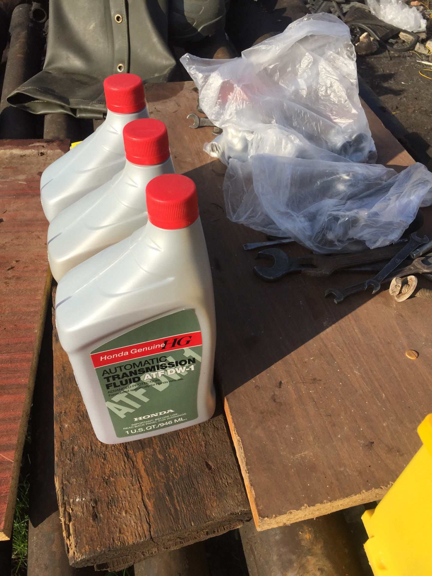 Замена масла и фильтра акпп — Honda Civic 4D (8G), 1,8 л, 2008 года ...