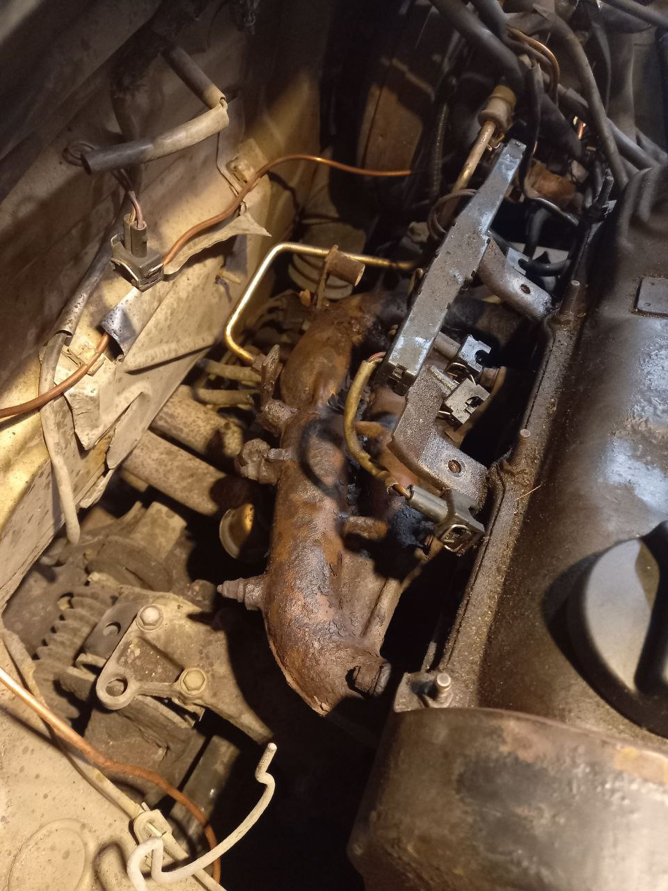 Выхлоп и продолжение гигантского ТО — Volkswagen Jetta II, 1,8 л, 1989 ...