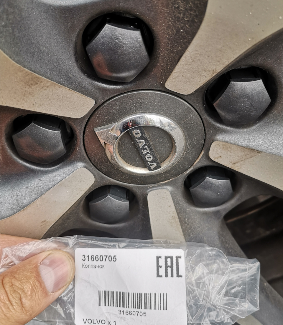 31660705 Колпачок колёсного болта Volvo | Запчасти на DRIVE2