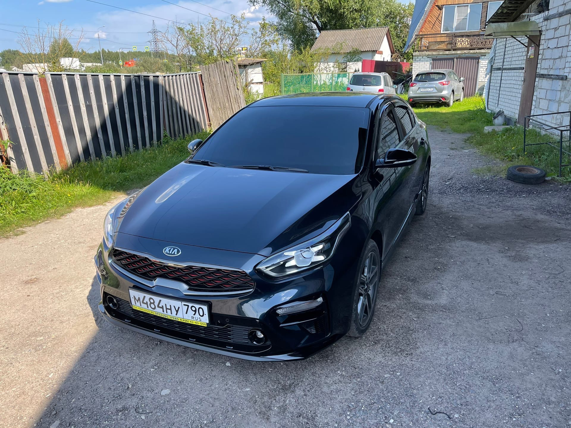 Тонировка в круг 5% + лобовое 35% — KIA Cerato (4G), 2 л, 2020 года ...