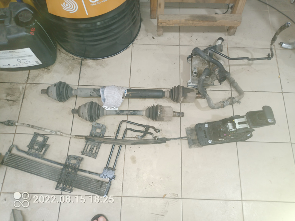 Свап Aisin09g на dq250 наконец то я сделал это! — Volkswagen Passat B6 ...