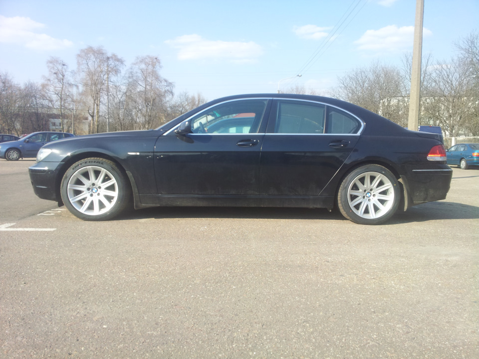 # 31 🔥🔥 Тапка R19 Alpina-style + Мойка BMW e65 750i 2 часть. 👀💖 — BMW 7 ...