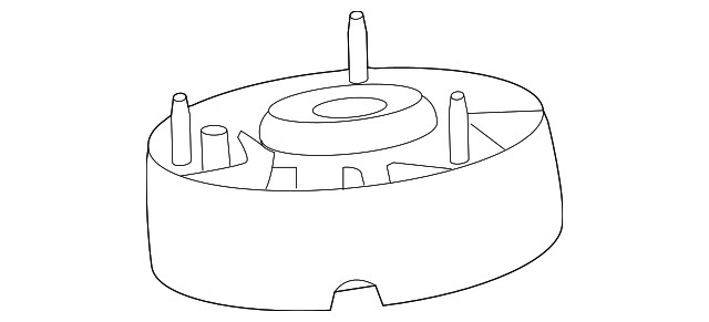31306851879 Верхняя опора амортизационной стойки BMW | Запчасти на DRIVE2