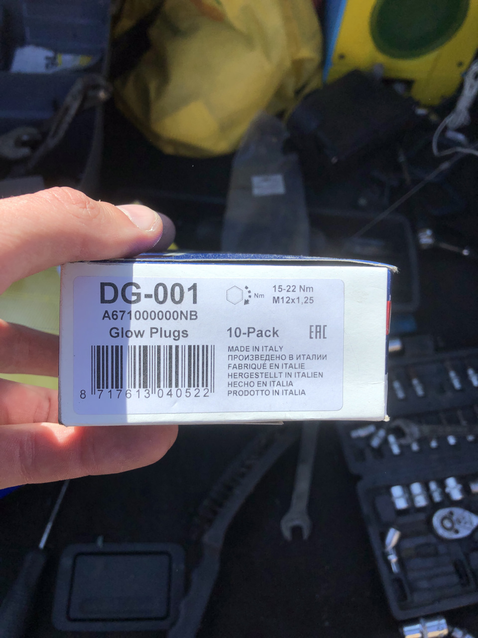 DG001 Свеча накаливания DENSO | Запчасти на DRIVE2