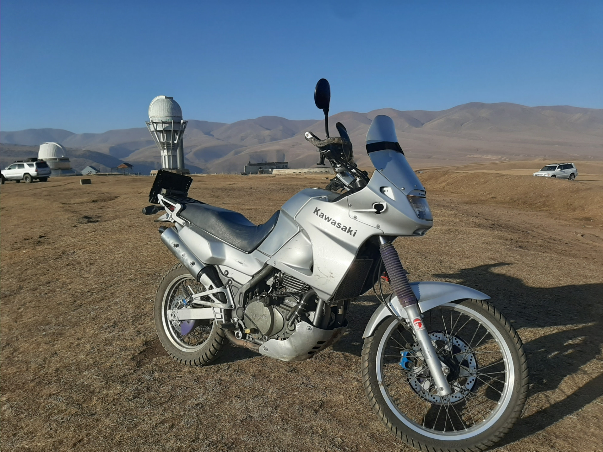 4й мот — Kawasaki KLE 400 — DRIVE2