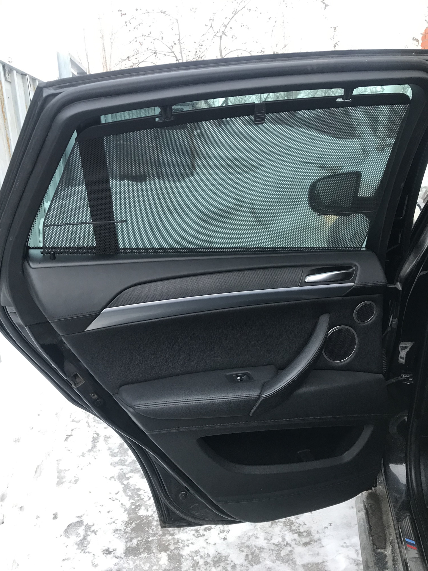 Опция S417A Солнцезащитная штора окна двери Зд — BMW X6 (E71/E72), 3 л ...