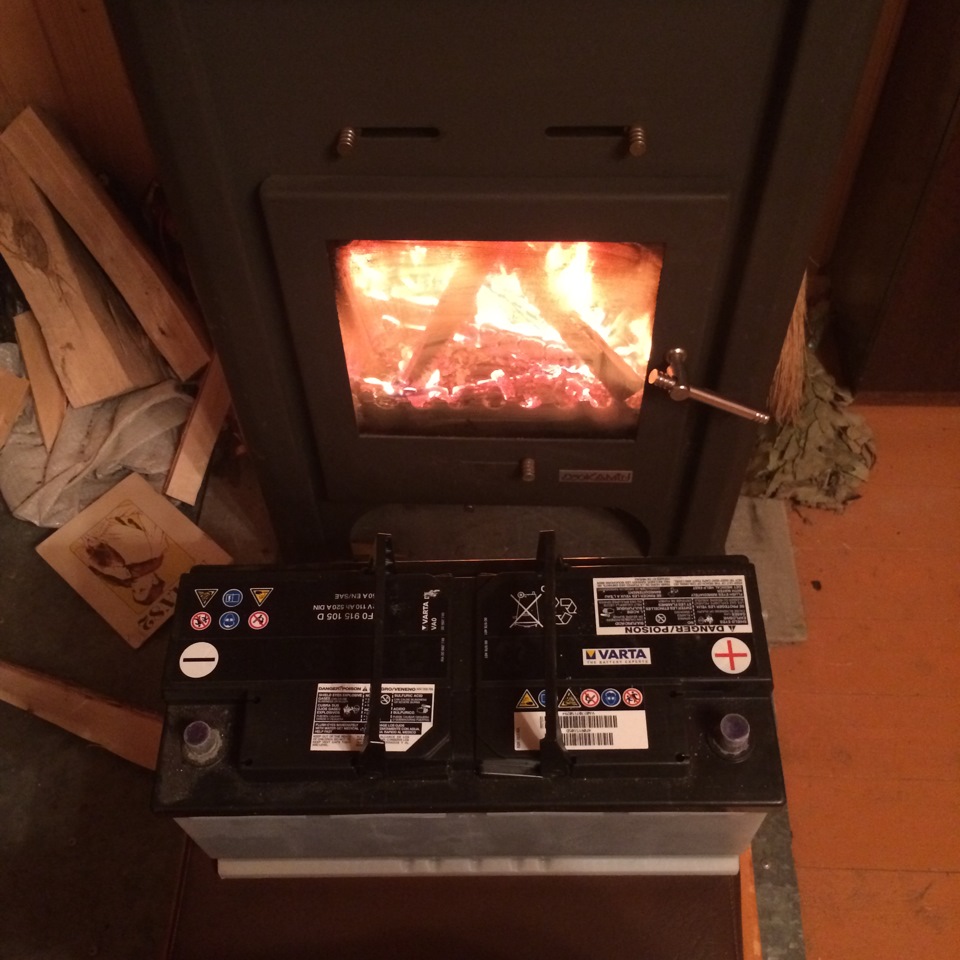 Замена штатного АКБ 110Ач на 100Ач — Audi A6 (C6), 3,2 л, 2007 года ...