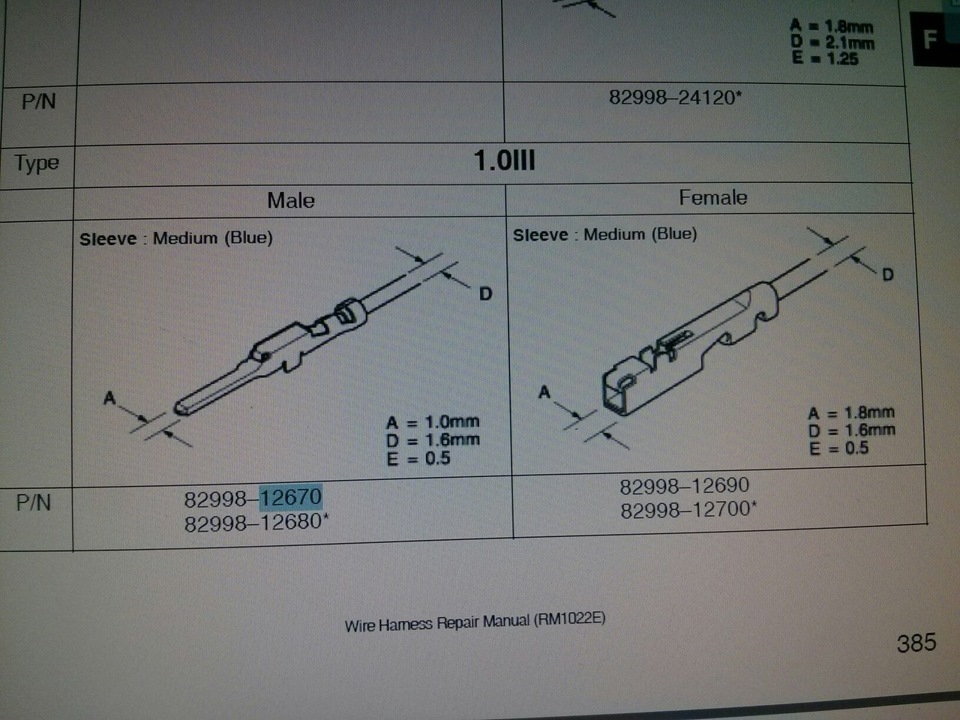 Коннектор двери — подобраны терминалы — Suzuki Grand Vitara (2G), 2,4 л ...