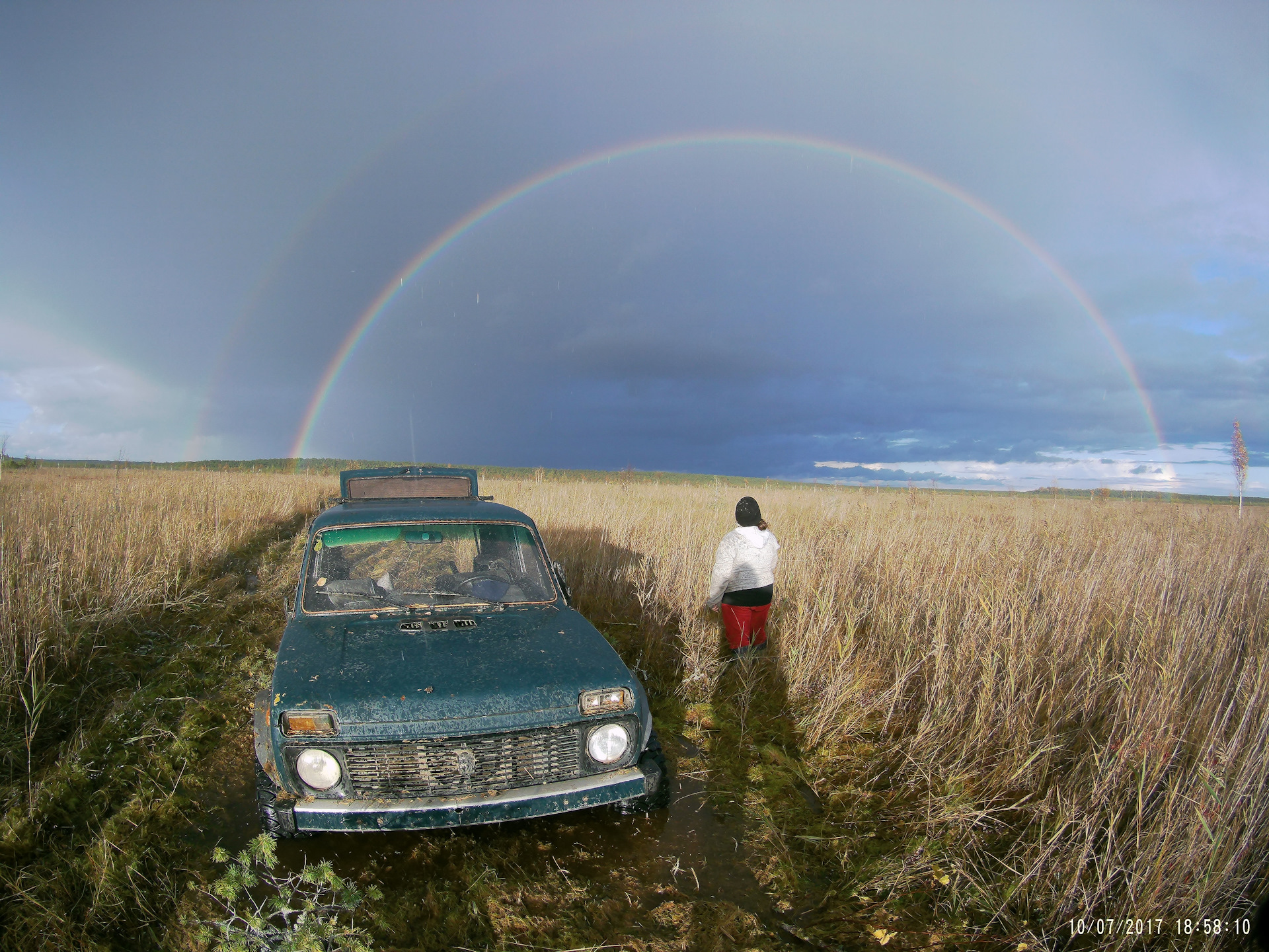 прикупил и затестил экшен камеру — Lada 4x4 3D, 1,7 л, 1995 года ...