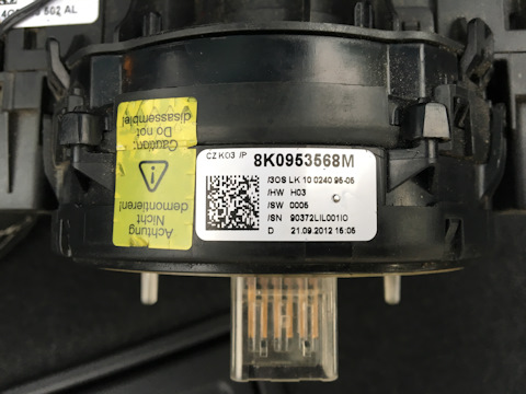 8K0953568M Контакт подушки безопасности VAG | Запчасти на DRIVE2