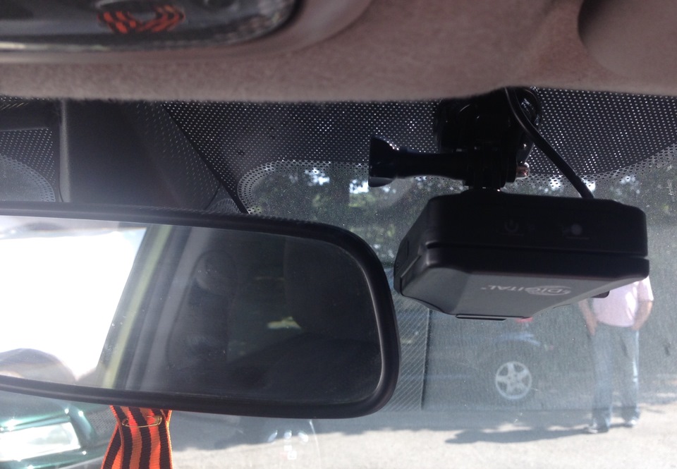 Видеорегистратор на крепах GoPro — Ford Fusion, 1,4 л, 2006 года ...