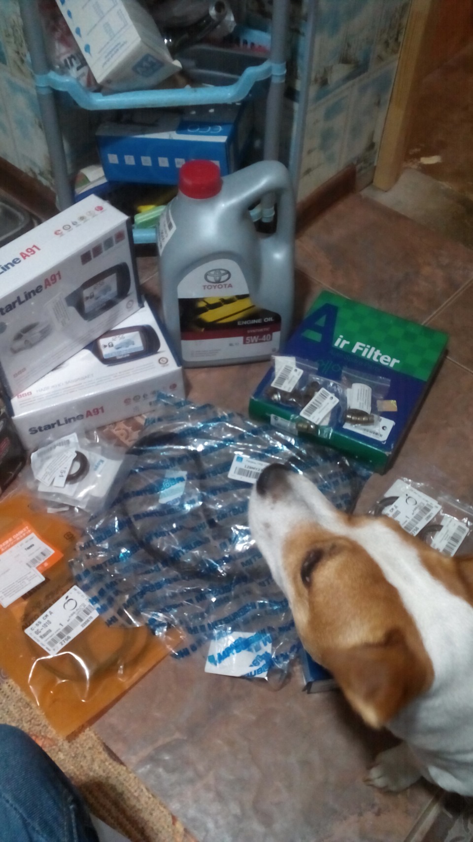 Пришла часть запчастей) — Toyota Chaser (90), 2 л, 1994 года | запчасти ...