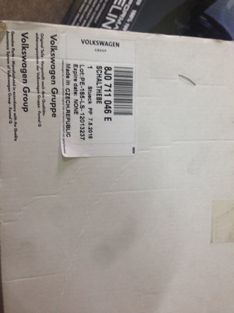 8J0711046E Рычаг переключения п VAG | Запчасти на DRIVE2