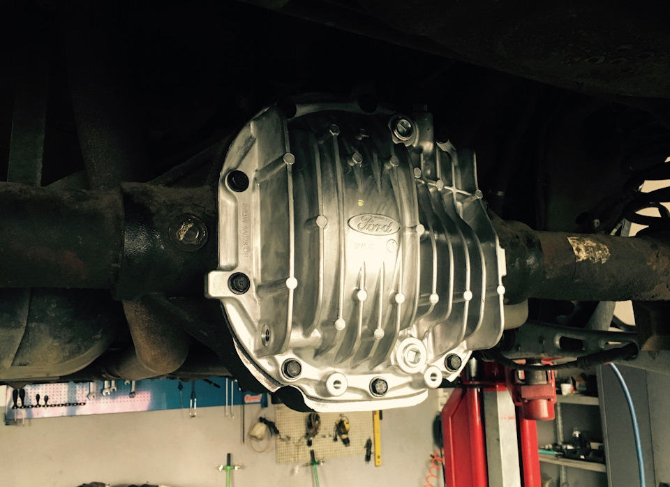 Ford Racing Finned Differential Cover — Ford Mustang (5G), 5,4 л, 2008 ...