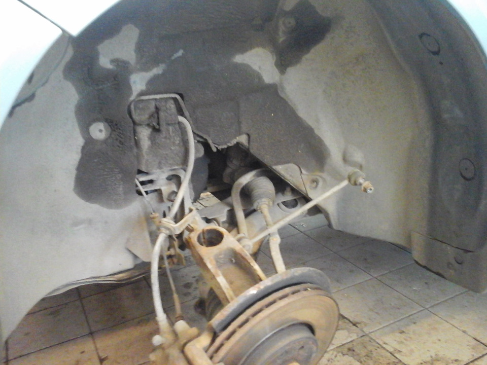 Продолжение ремонта — Renault Megane II, 1,6 л, 2008 года | визит на ...