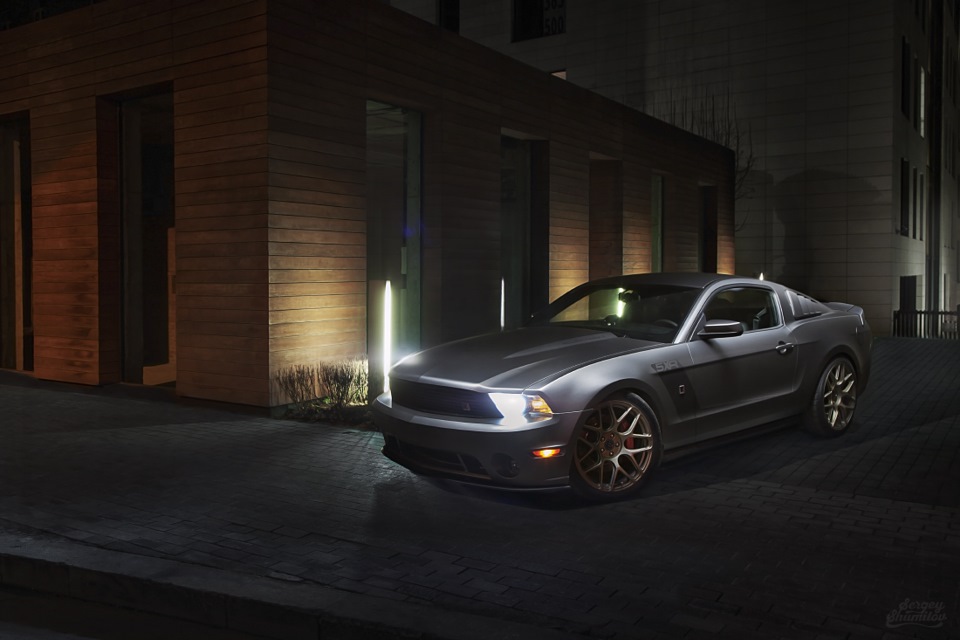 Первая фотография в новом облике Рауша — Ford Mustang (5G), 5 л, 2010 ...