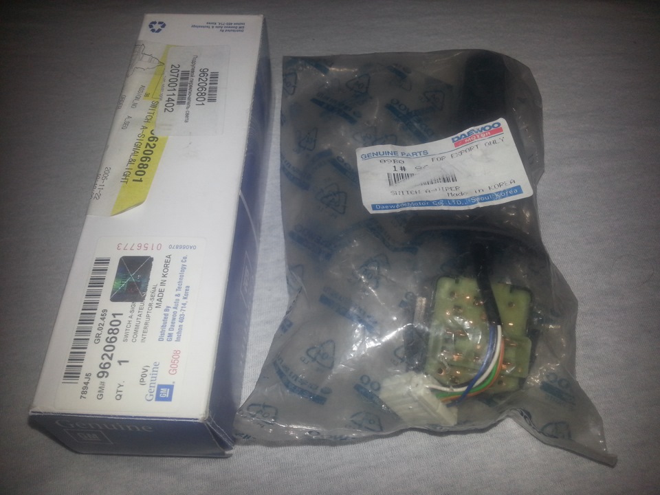 96206801 блок переключения света GM | Запчасти на DRIVE2