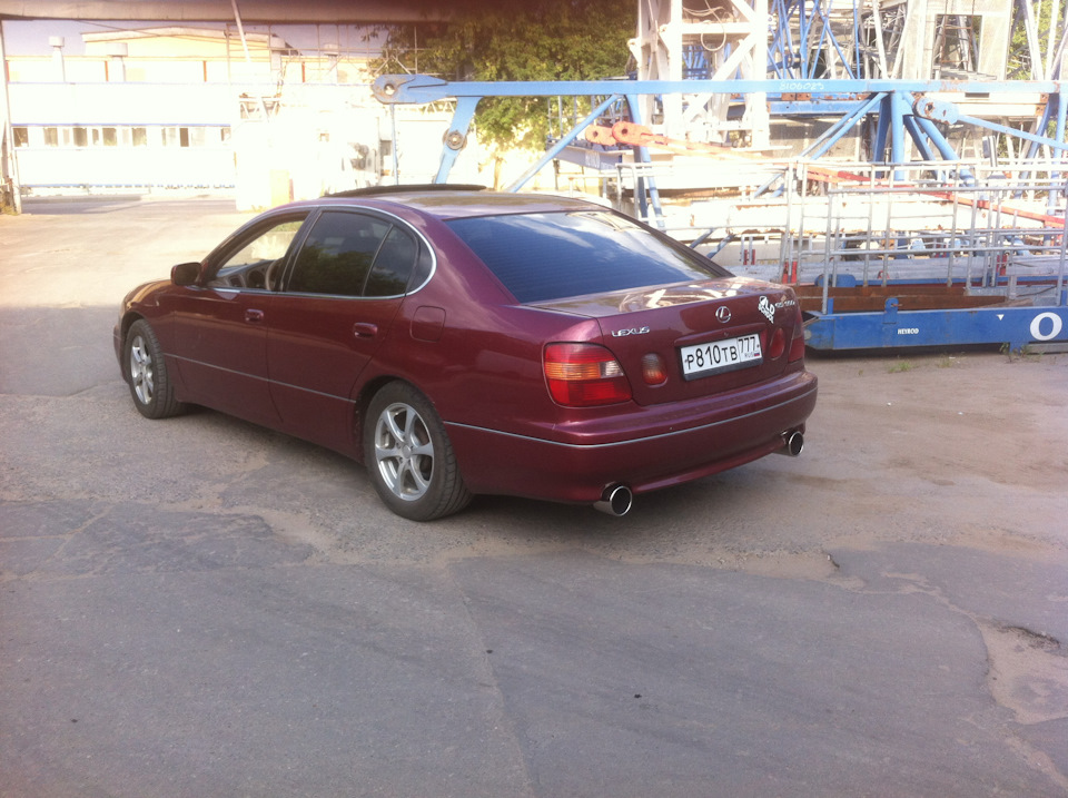Красивый выхлоп — Lexus GS (JZS160), 3 л, 1998 года | стайлинг | DRIVE2