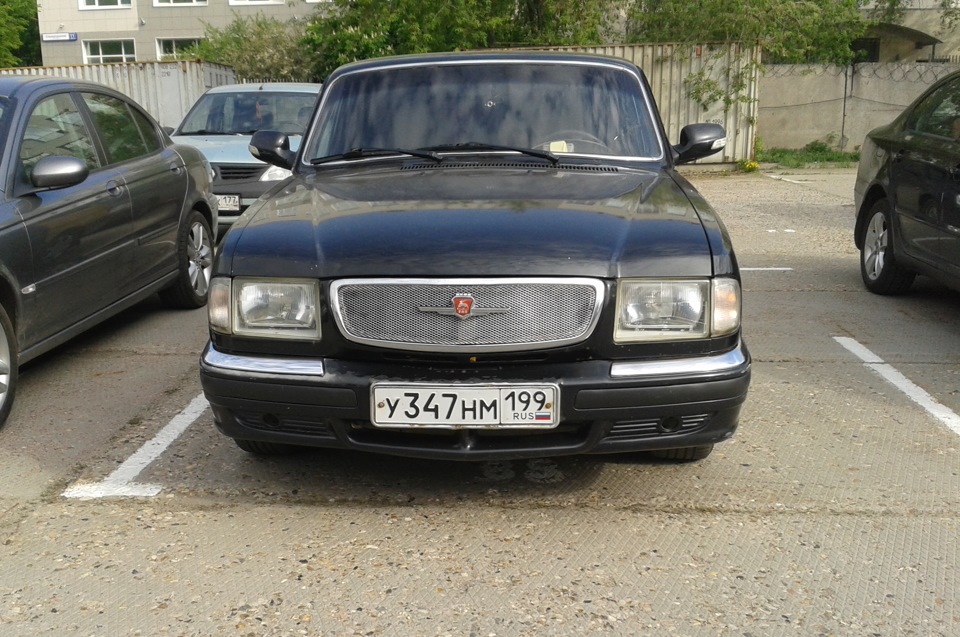 Решетка радтатора — ГАЗ 3110, 2,4 л, 2002 года | стайлинг | DRIVE2