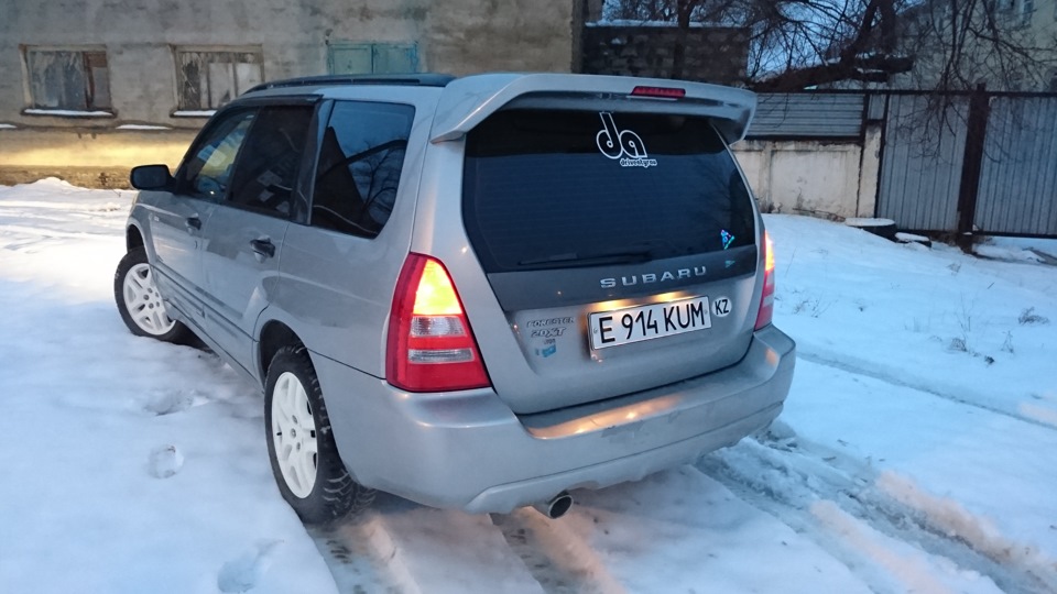 Спойлер SYMS и воздухозаборник Charge Speed — Subaru Forester (SG), 2 л ...