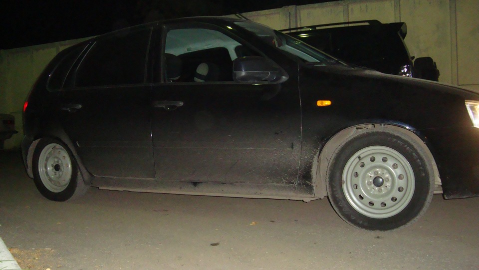 Еще ниже… — Lada Калина Хэтчбек (1G), 1,4 л, 2012 года | тюнинг | DRIVE2