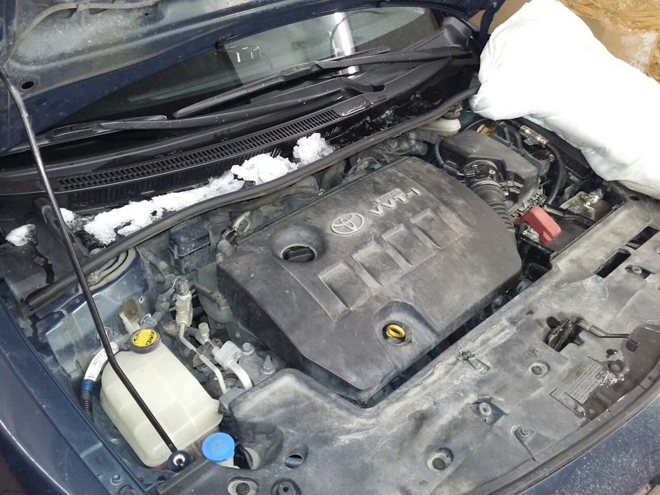 Замена цепи ГРМ! — Toyota Corolla (140/150), 1,6 л, 2007 года | своими ...