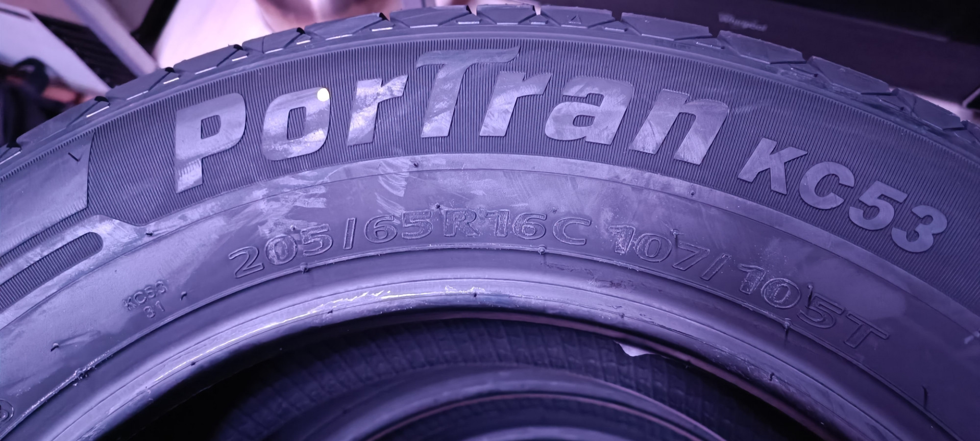 Новая летняя резина Kumho PorTran KC53 205/65 R16 107T. — Ford Transit ...