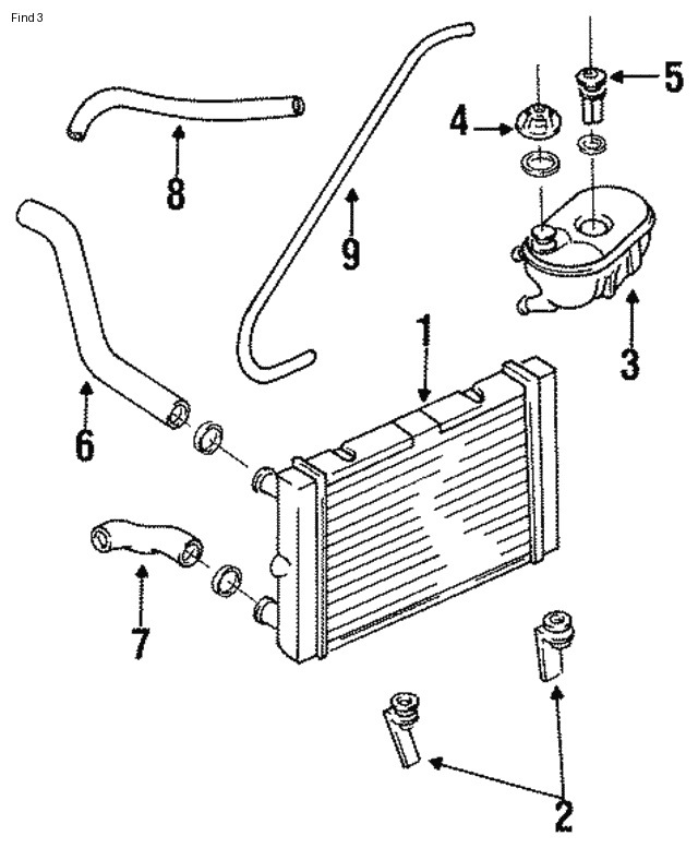 171121407E Бачoк расширительный VAG | Запчасти на DRIVE2