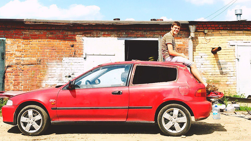 Honda Civic Hatchback (5G) 1.3 бензиновый 1993 | d13b2 на DRIVE2