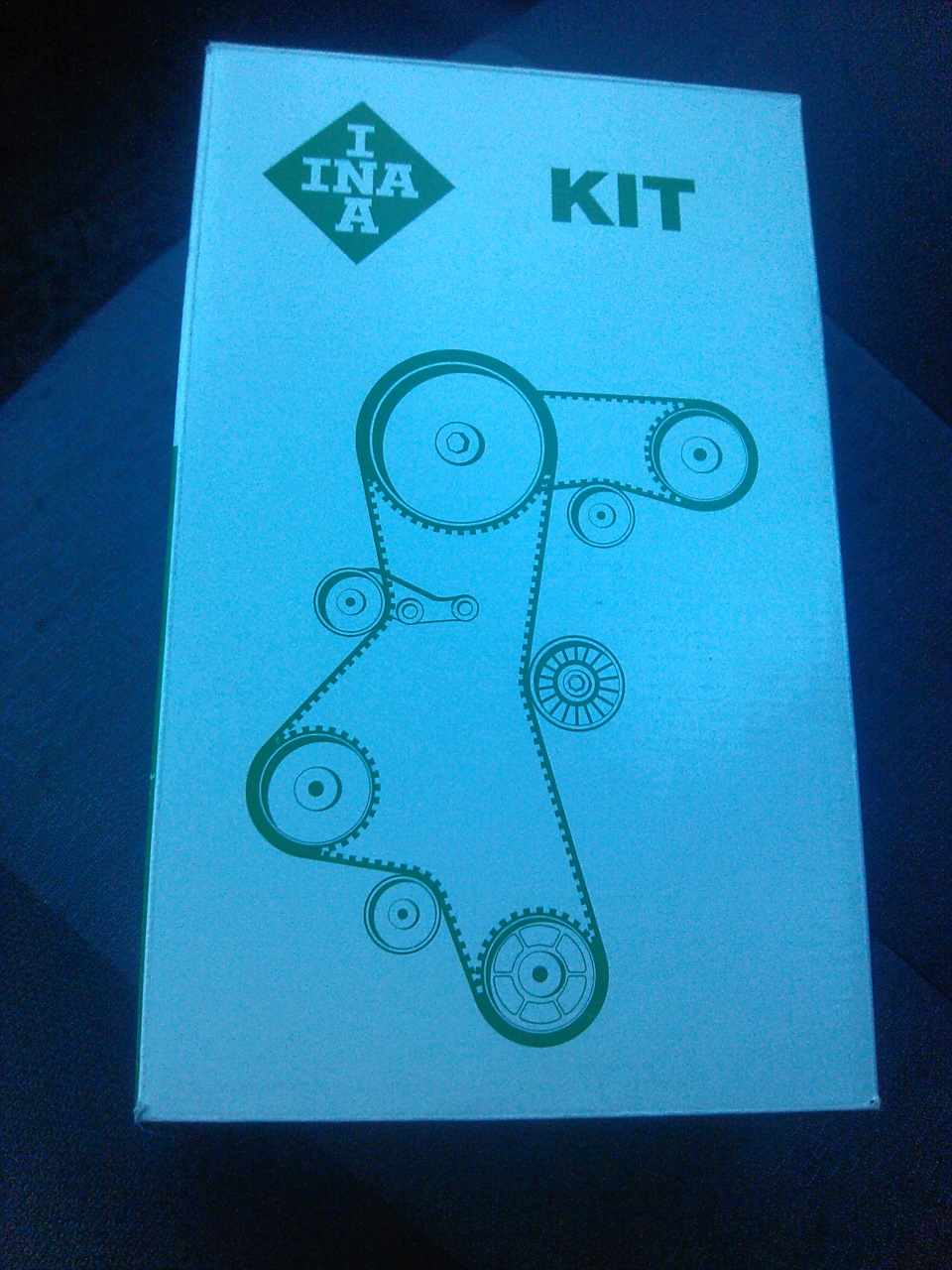 Комплект ГРМ — Hyundai Elantra (3G), 1,6 л, 2006 года | запчасти | DRIVE2