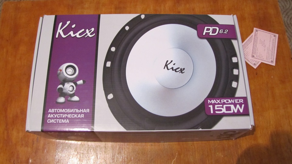 Kicx pd-6.2 — Daewoo Sens, 2 л, 2005 года | автозвук | DRIVE2