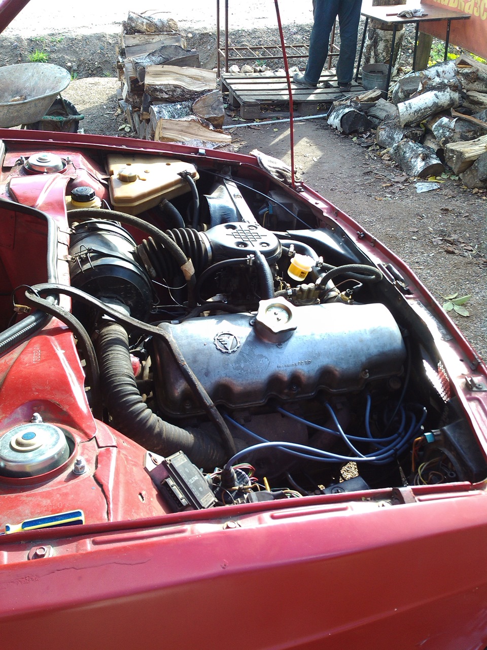 А теперь сказка про систему охлаждения — Москвич 2141, 2 л, 1990 года ...