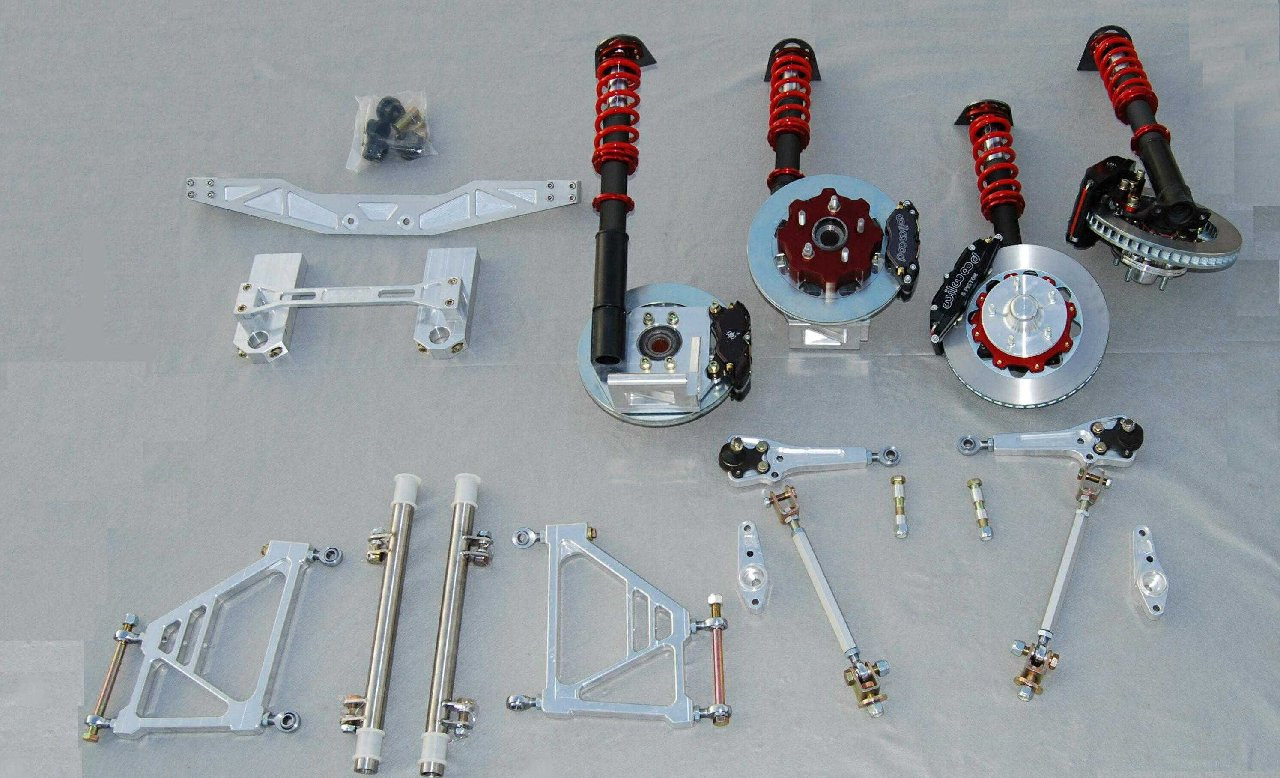 Передняя подвеска — Datsun 240Z, 2,6 л, 1970 года | тюнинг | DRIVE2