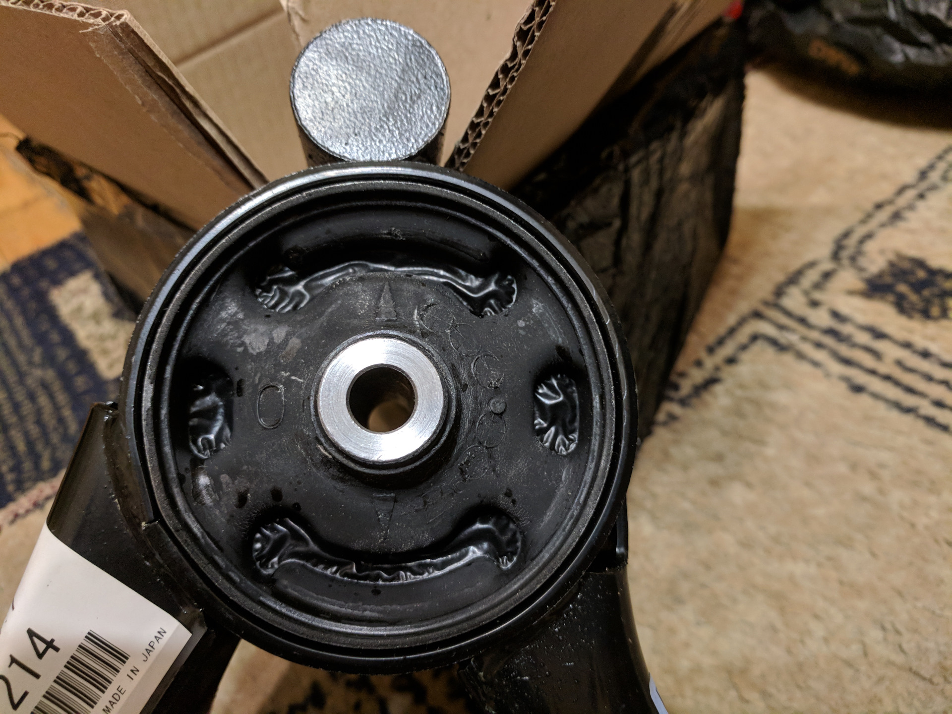 Замена задней опоры двигателя 2.0 МКПП — Mitsubishi Lancer IX, 2 л ...