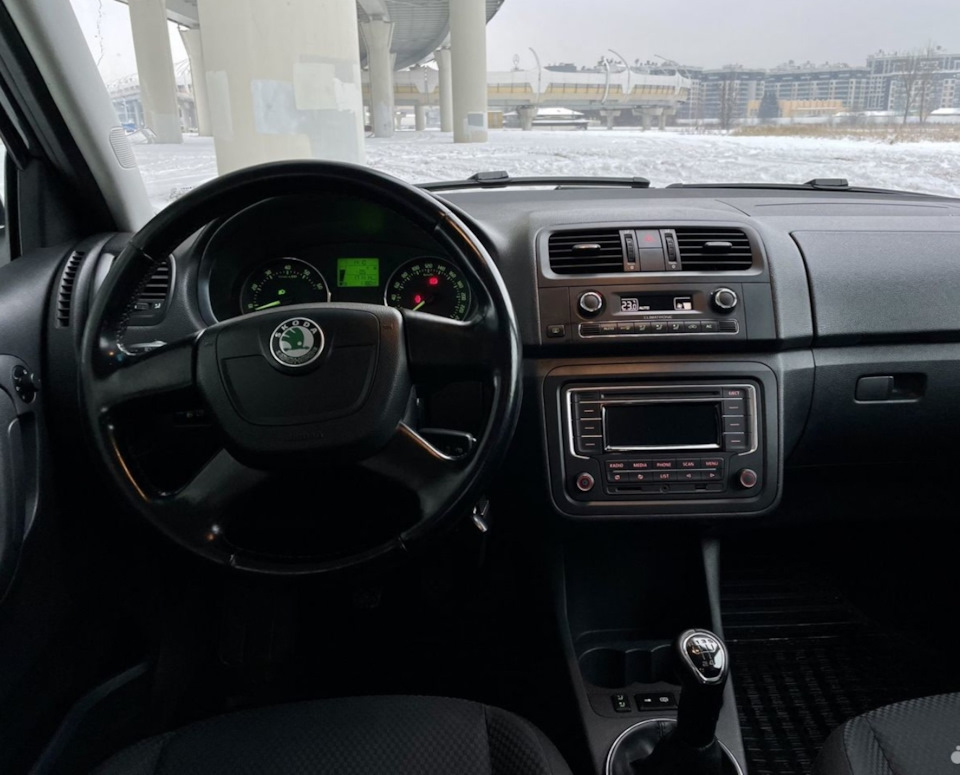 Магнитола андроид — Skoda Fabia Mk2, 1,4 л, 2011 года | автозвук | DRIVE2