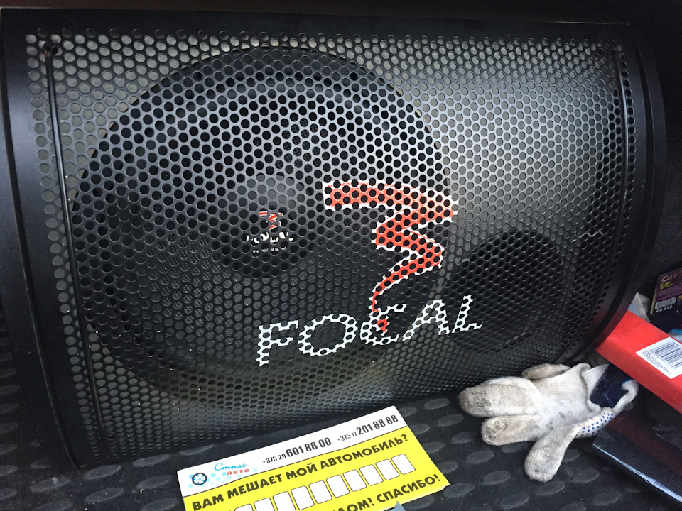 Сабвуфер. Сабу быть! Месту нет! — Mitsubishi Lancer X, 1,5 л, 2010 года ...