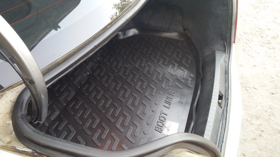 Update #2: Резиновый поддон в багажник — Geely MK, 1,6 л, 2010 года ...