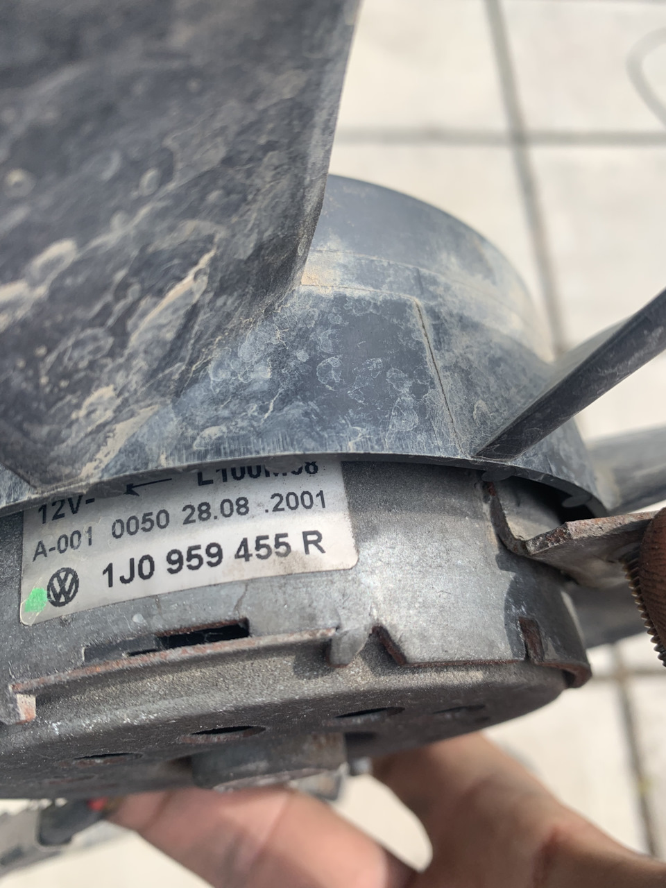 1J0959455R Вентилятор радиатора (220/60Watt- 290mm) / AUDI, SEAT, VW 1 ...