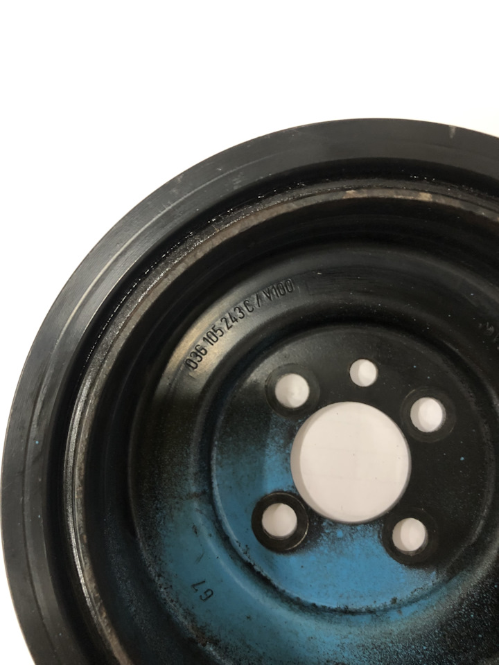 03G105243 Шкив коленвала с демпфером / AUDI, FORD, SEAT, SKODA, VW 1,6/ ...