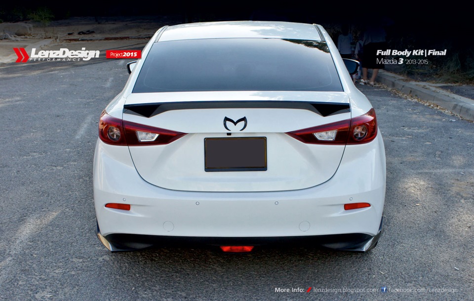 Mazda 3 — 2014 Tuning. Lenzdesign Body Kit — Lenzdesign Performance на ...